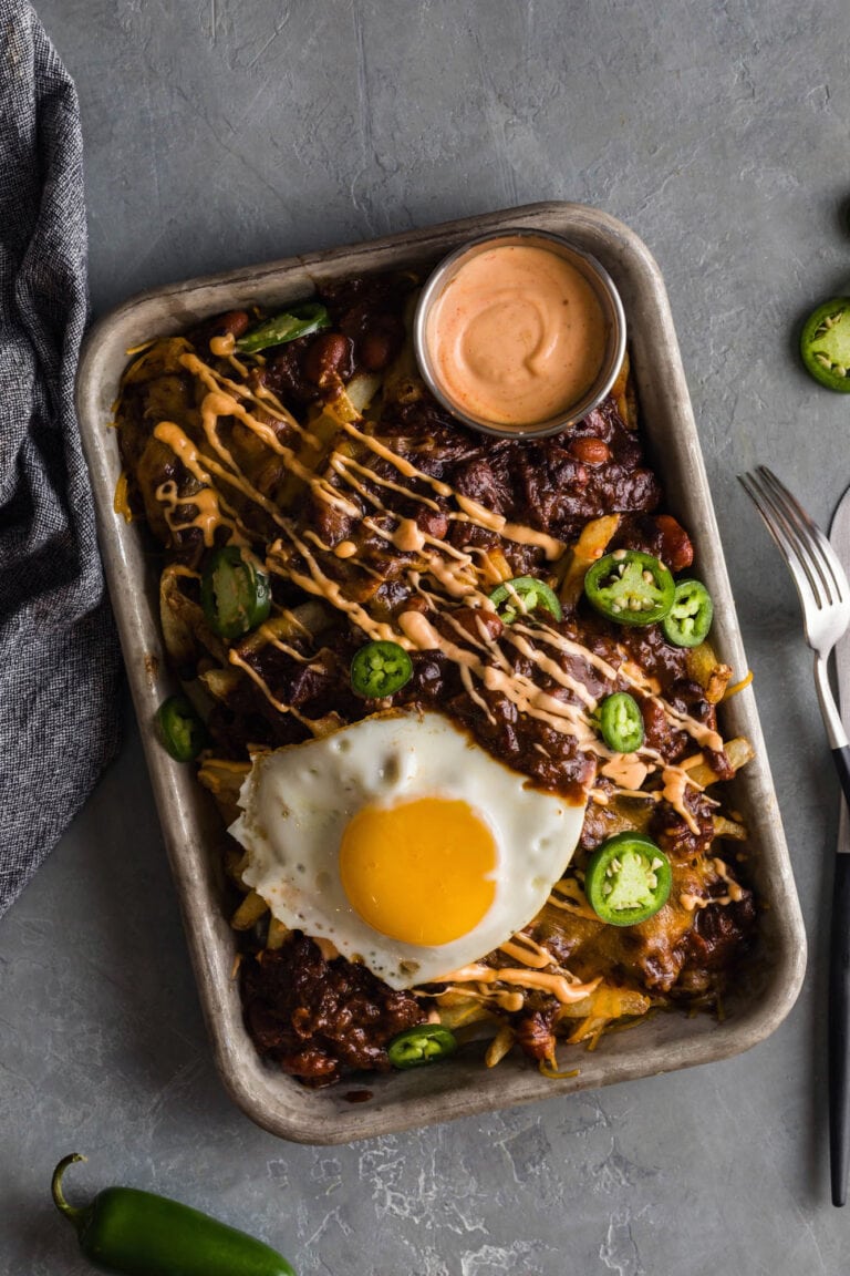 Oxtail Chili Cheese Fries (Bachi Burger Copycat) - Cooks with Soul