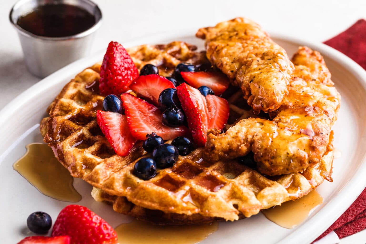 Southern Chicken and Waffles - Cooks with Soul