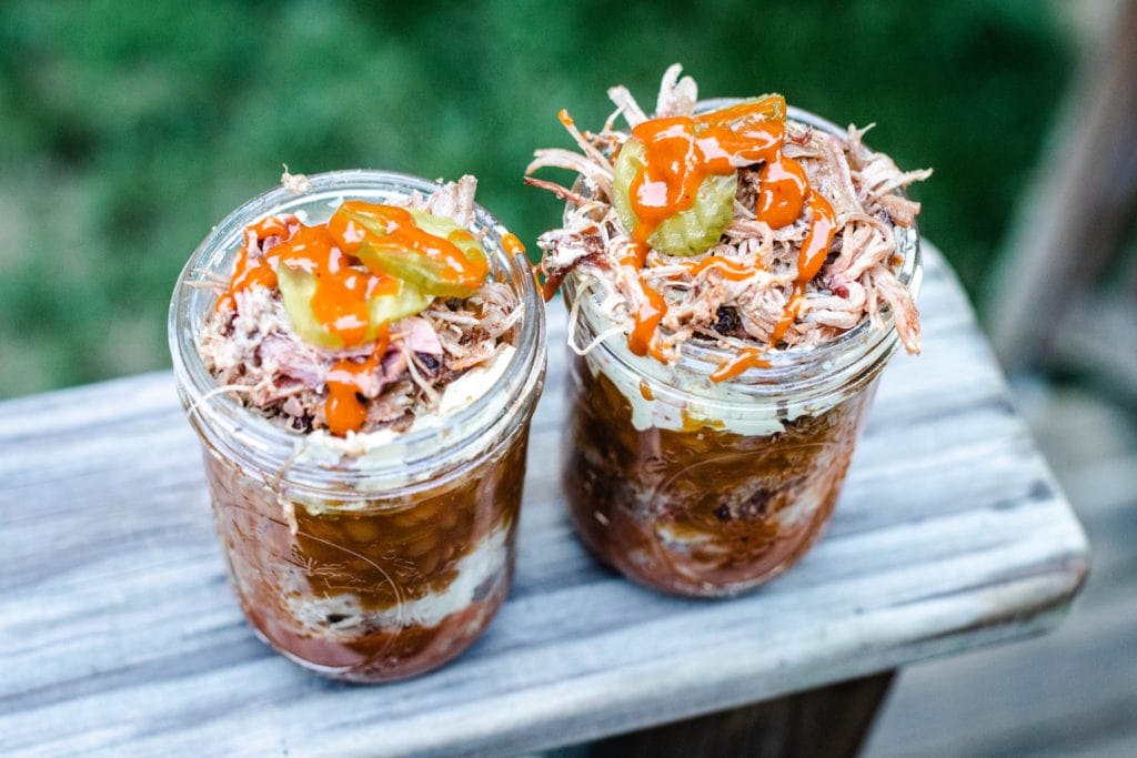 Pulled Pork BBQ Parfait - Cooks with Soul