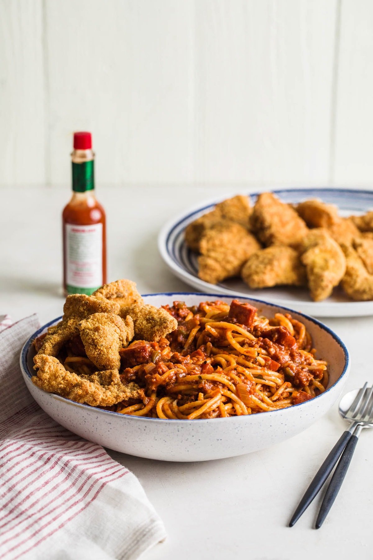 Fried Fish and Spaghetti Recipe - Cooks with Soul