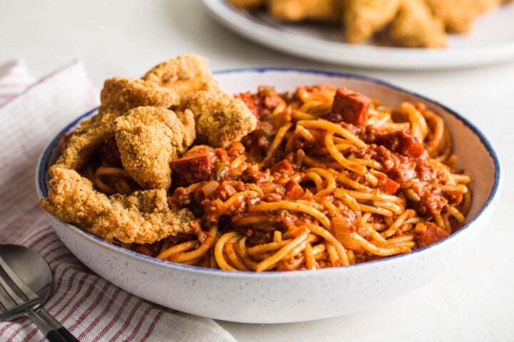 Fried Fish and Spaghetti Recipe - Cooks with Soul