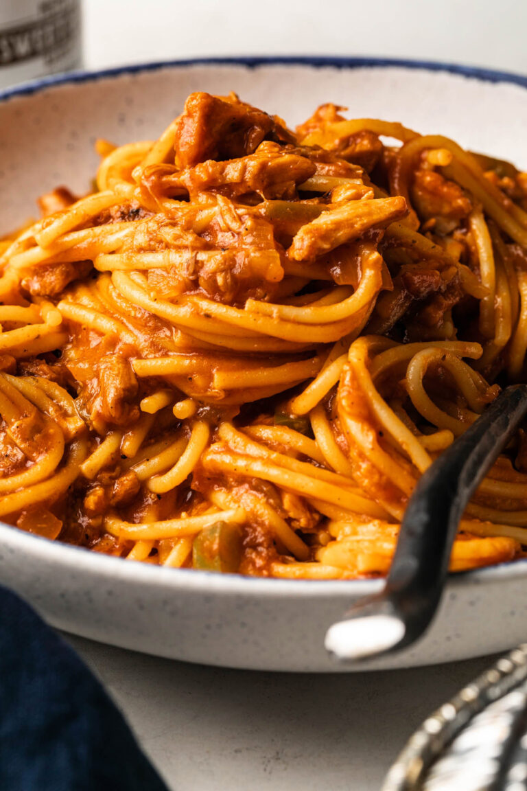 BBQ Spaghetti Recipe - Cooks with Soul