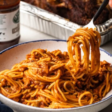 BBQ Spaghetti Recipe - Cooks with Soul