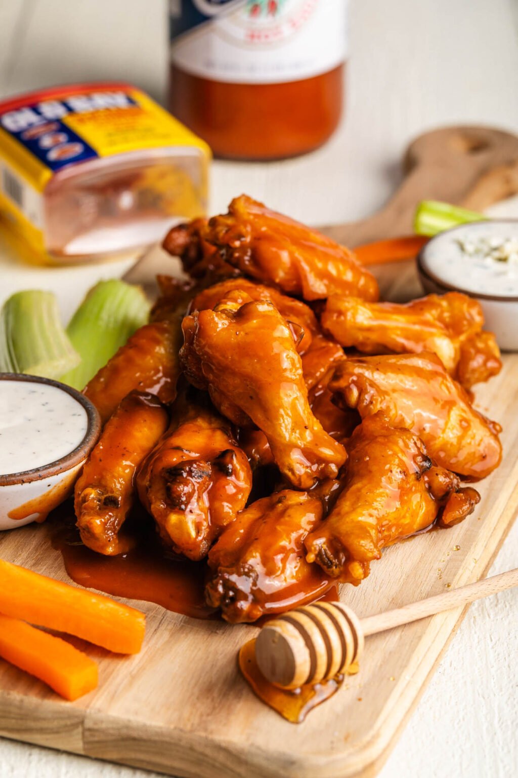 Hot Honey Old Bay Wings - Cooks with Soul
