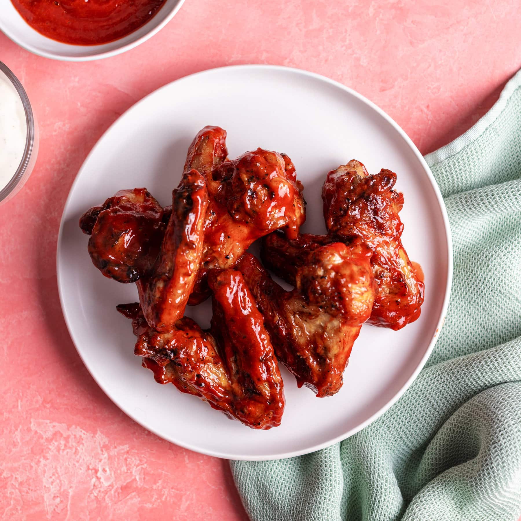 Hot Honey Old Bay Chicken Wings - Cooks with Soul