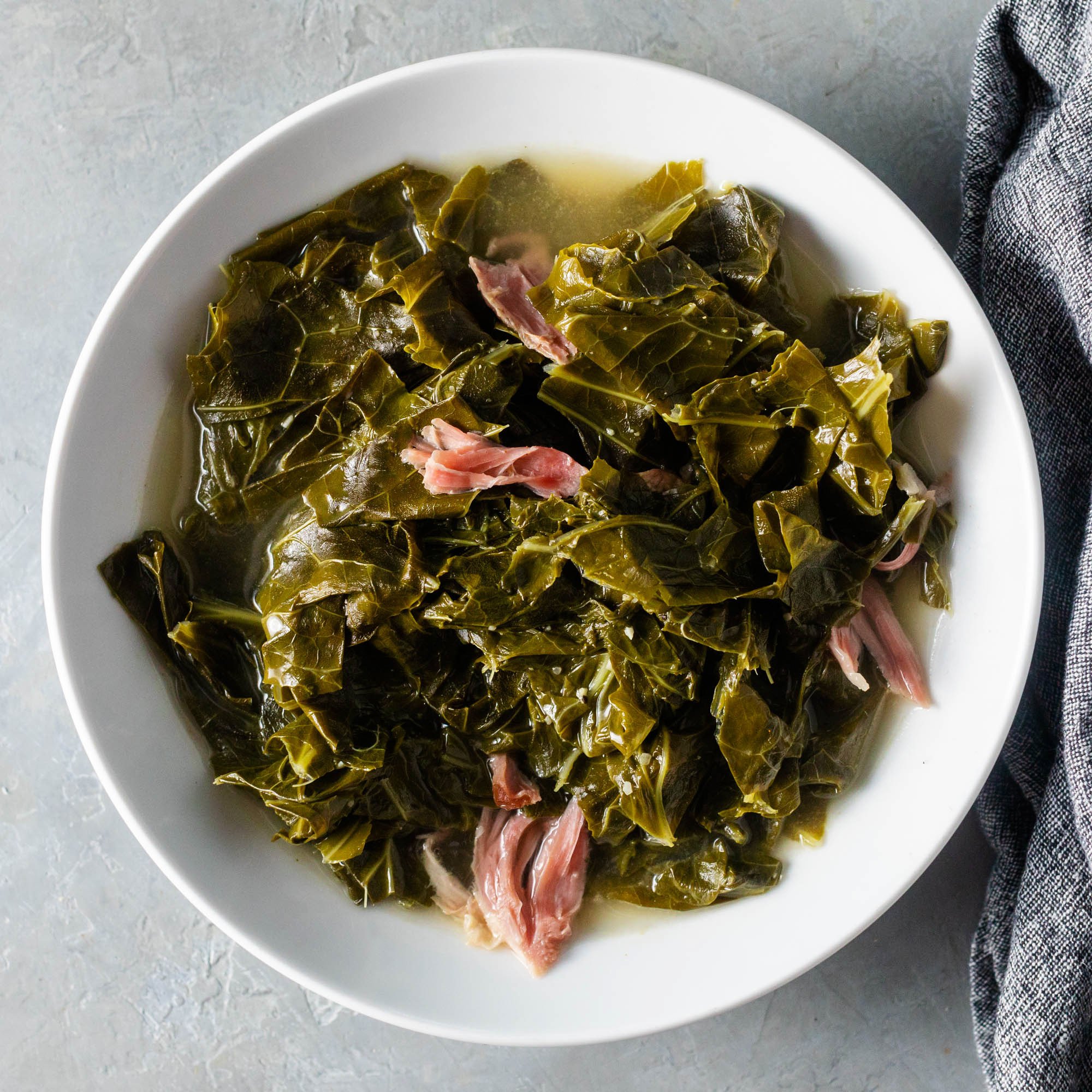 Southern Collard Greens Recipe with Smoked Turkey - Cooks with Soul