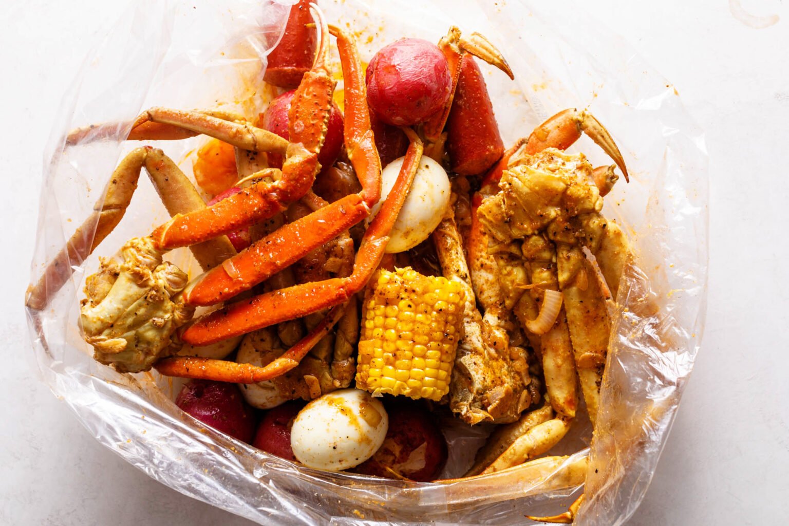 Louisiana Seafood Boil Recipe with Cajun Butter Sauce - Cooks with Soul