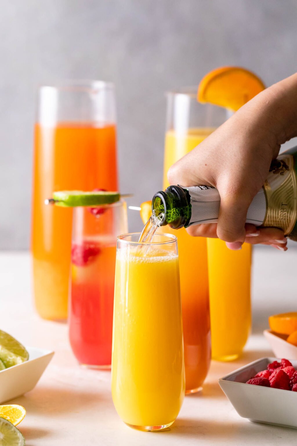 Mimosa Bar Recipes + The Best Champagne for Mimosas - Cooks with Soul