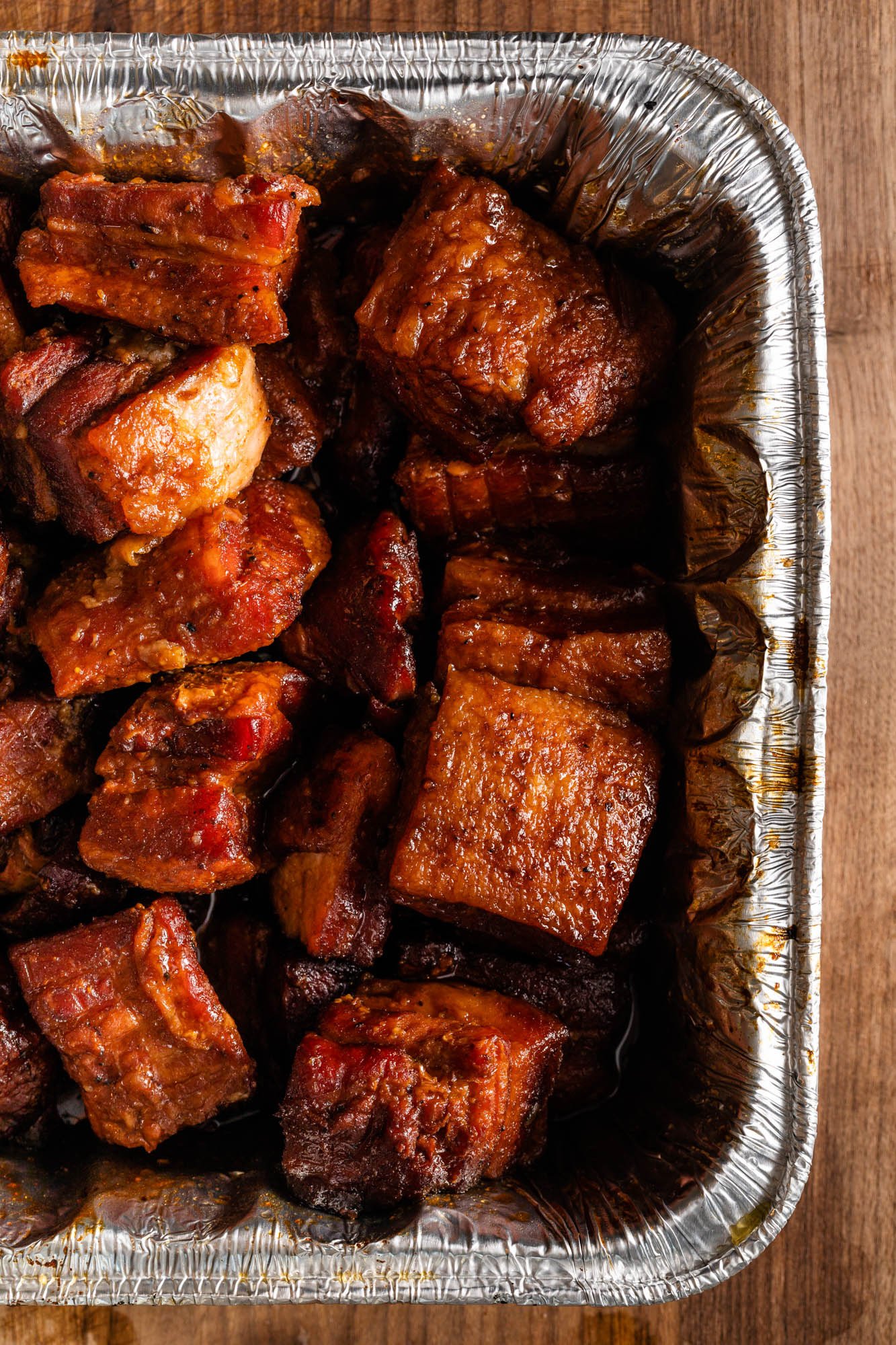 Smoked Pork Belly Burnt Ends Recipe - Cooks with Soul