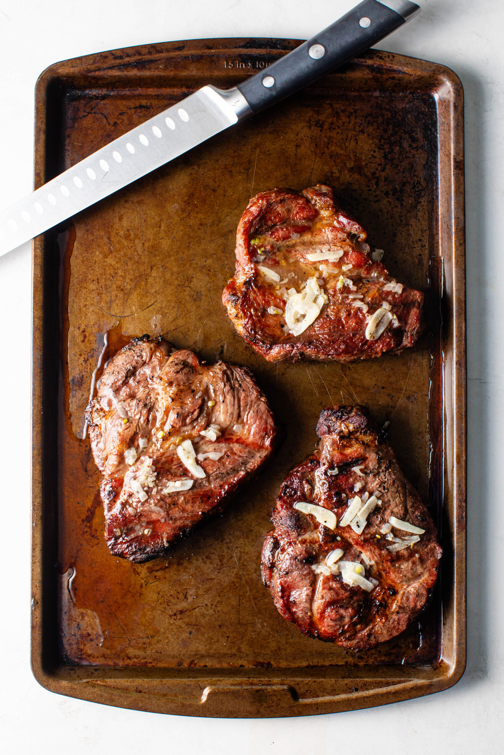 Grilled Pork Coppa Steak Recipe - Cooks with Soul