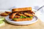Fried Green Tomato Sandwich (BLT Recipe) - Cooks with Soul