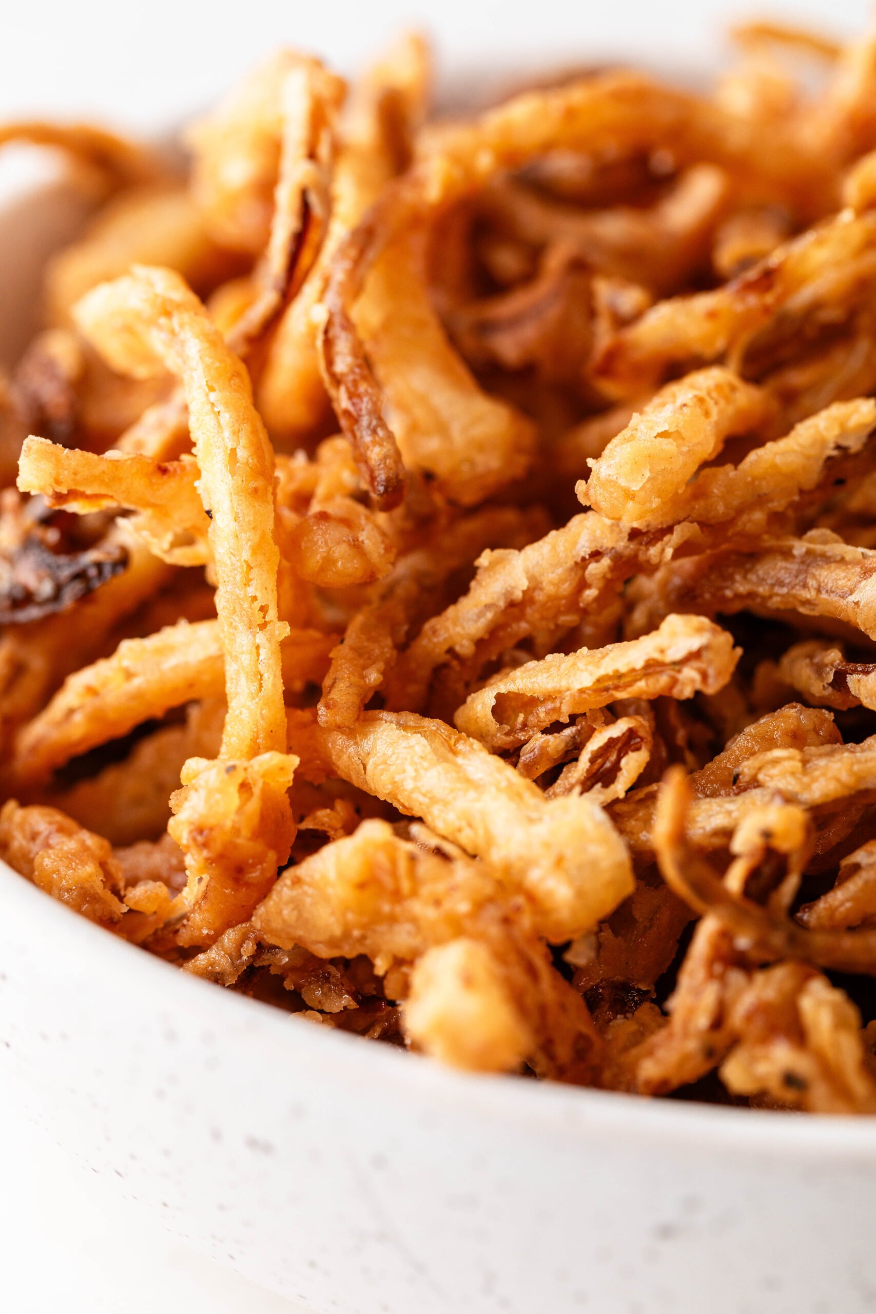 Fried Onion Straws (Crispy Onion Strings) - Cooks with Soul