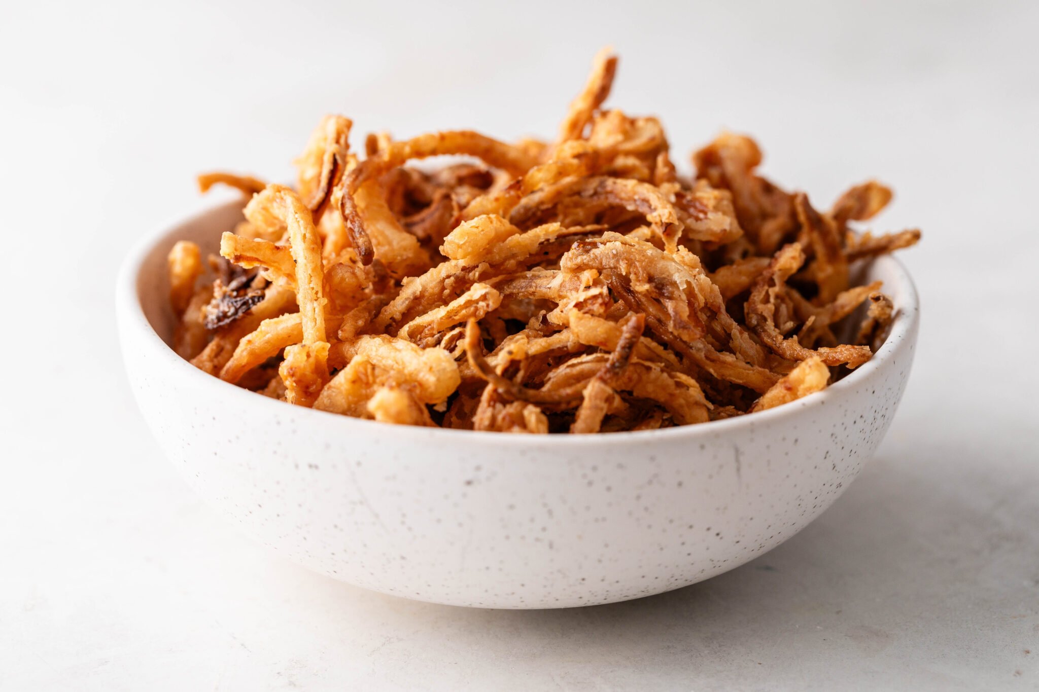 Fried Onion Straws (Crispy Onion Strings) - Cooks with Soul