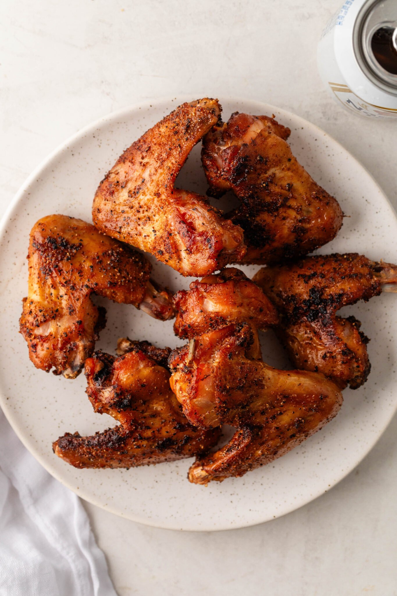 Smoked and Fried Chicken Wings - Cooks with Soul