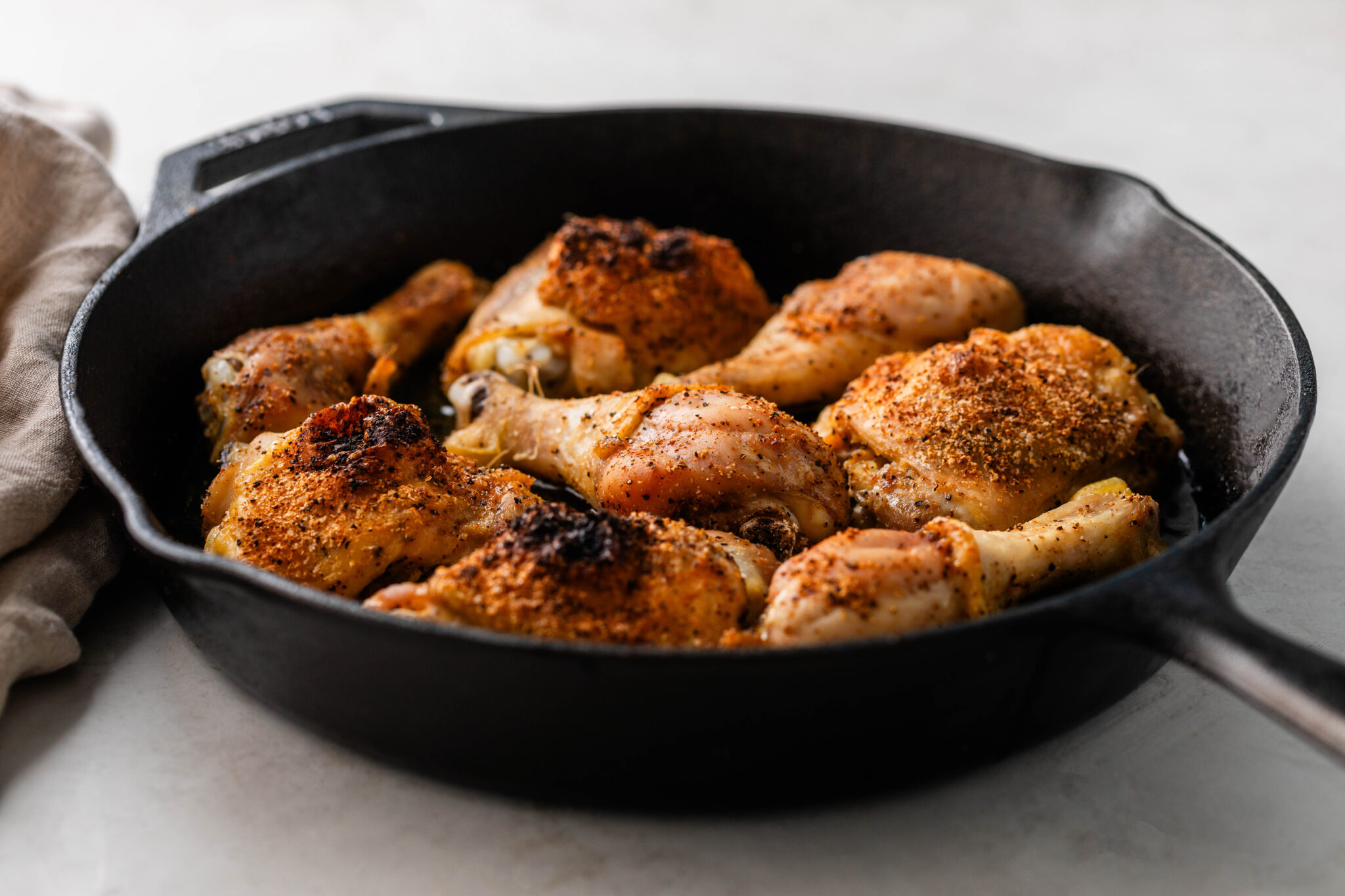 Best Southern Baked Chicken Recipe (Thighs and Legs) - Cooks with Soul