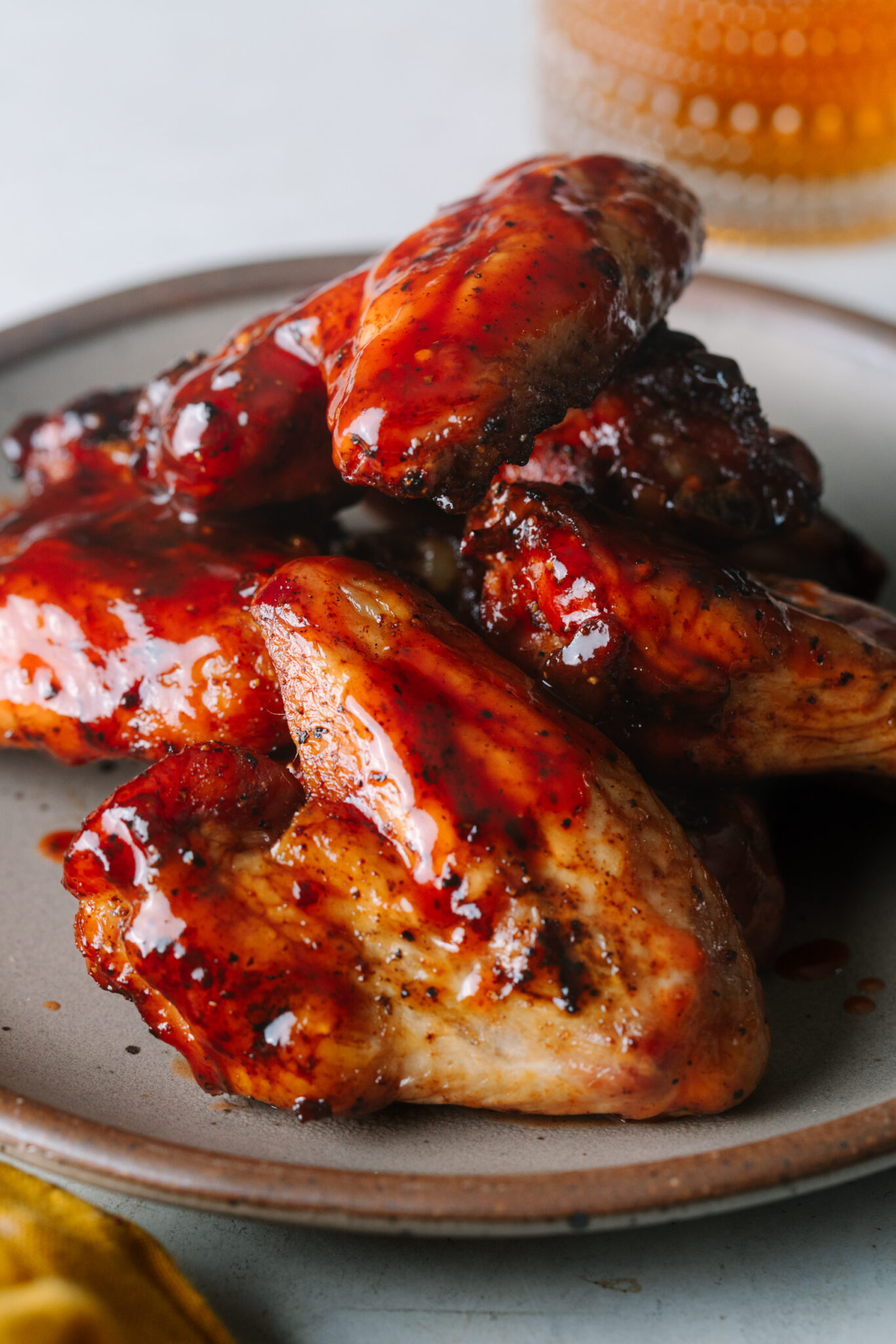 Bourbon Chicken Wings (Old-Fashioned Cocktail-Inspired) - Cooks with Soul